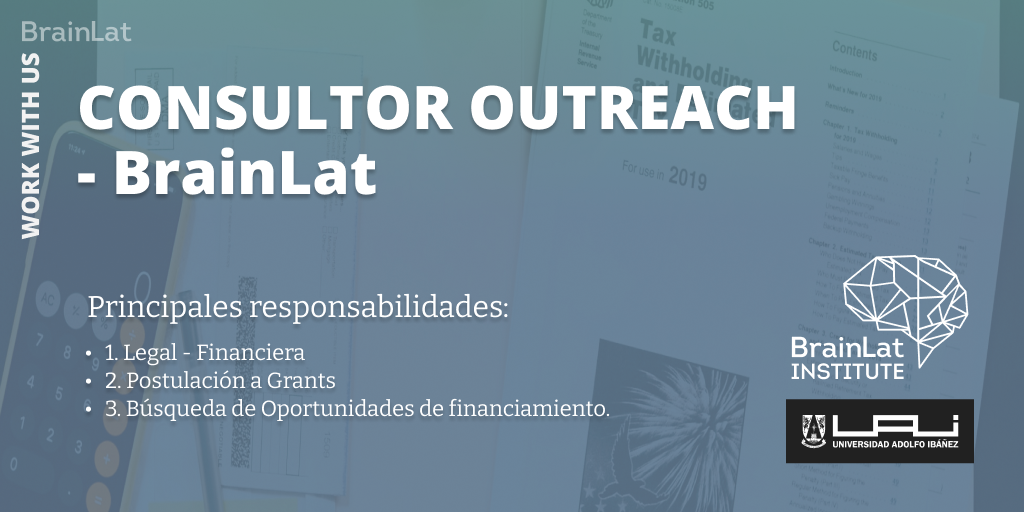 Llamado a concurso (2021): Consultor Outreach LATIN AMERICAN BRAIN HEALTH INSTITUTE (BrainLat ...