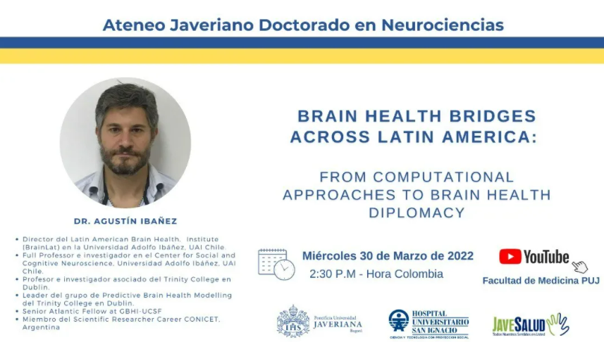 Transmisión En Vivo: "Brain health bridges across Latin América: From computational approaches ...