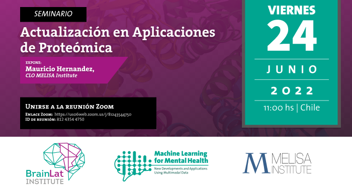 Seminario "Actualización en Aplicaciones en Proteómica" - BrainLat Institute