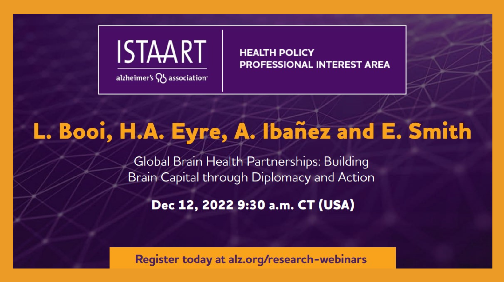 Global Brain Health Partnerships: Building Brain Capital through ...